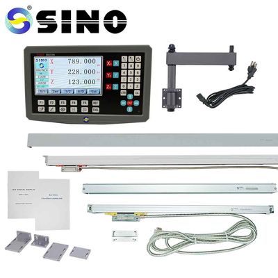 Manual TFT Large 2 Axis DRO Kit For Lathe 3M Grating Rulers