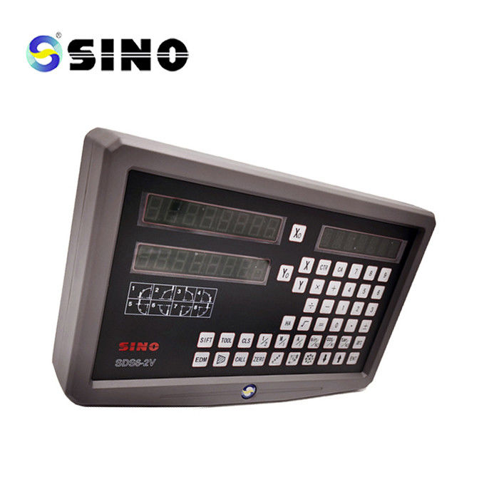 Test Instruments 2 Axis SDS6-2V DRO Glass Linear Scale For Milling ...