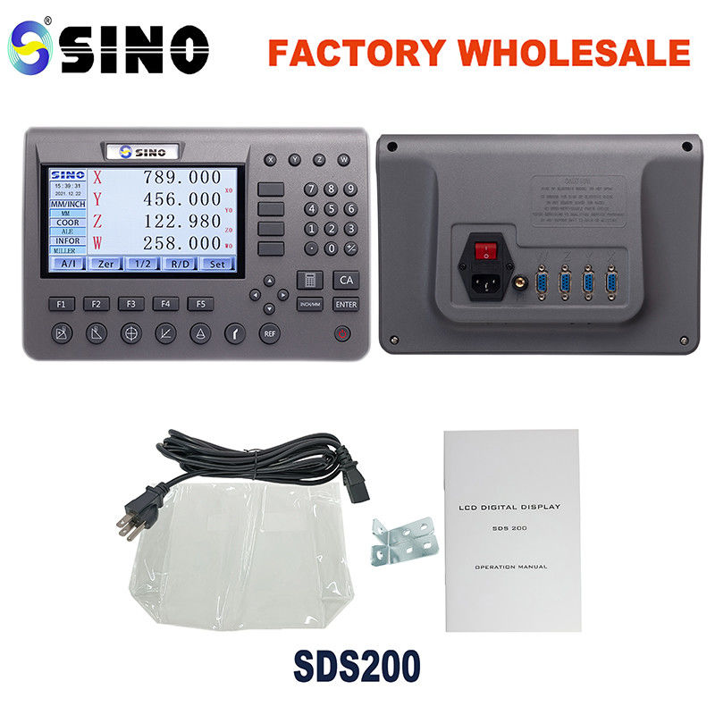 Glass Linear Scale Machine SINO SDS200 Digital Readout Kits Test ...