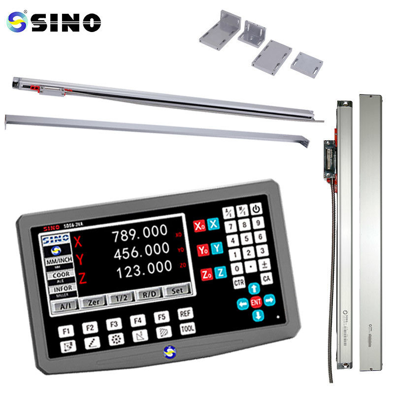Lathes Linear Glass Scale Encoderting Ruler SINO SDS6-3VA 3 Axis DRO Digital Readout Display