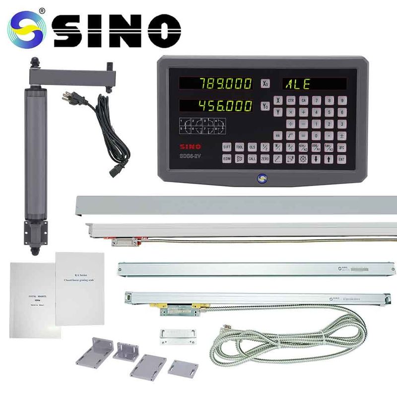 5V Scale 2 Axes DRO For Lathe Machine , 0.0002 Inch Digital Readout Display