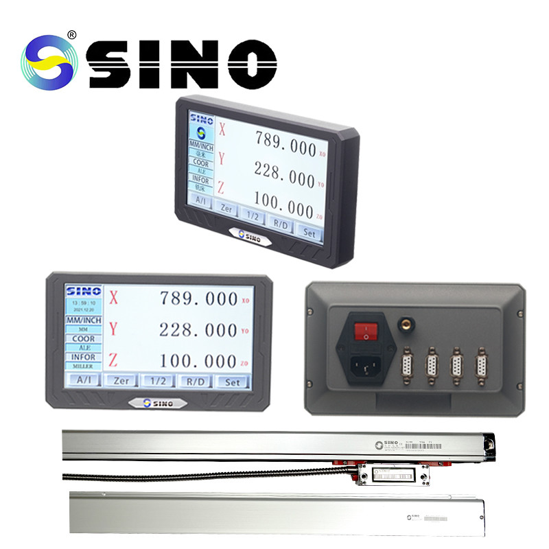 SDS200S SINO DRO Kit Test Instruments Digital Readout System Glass ...