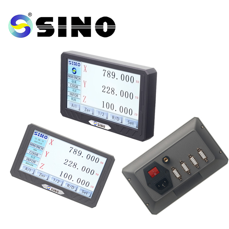 SINO SDS200S LCD Touch Screen Digital Readout Kits DRO Linear Scale ...