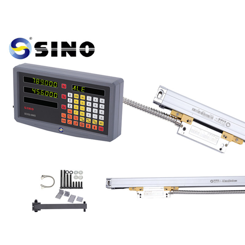 SINO SDS2-3MS Lathe Milling Machine DRO Digital Readout System With Three Coordinate Numerical ...