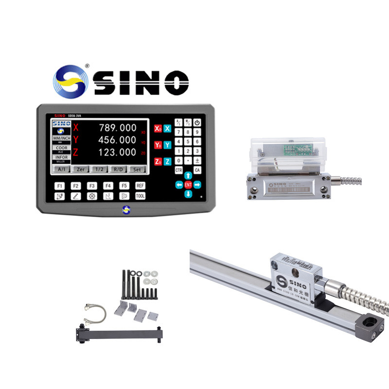 SINO SDS6-3VA 3-Axis Milling Lathe Grinder With Digital Readout SiNO ...