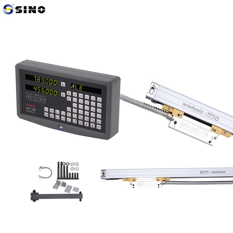 SINO SDS6-2VF Digital Display Readout With Linear Encoder Scale RoHS ...