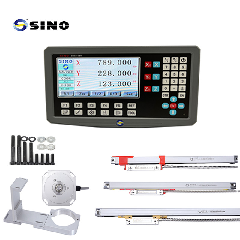 SINO SDS2-3VA LCD DRO 3-Axis Digital Readout System For Boring, And Milling With Encoder