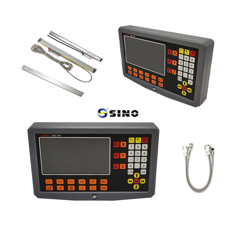 SINO 3 Axis SDS2-3VA Dro Digital Readout System With Linear Scale Ruler ...