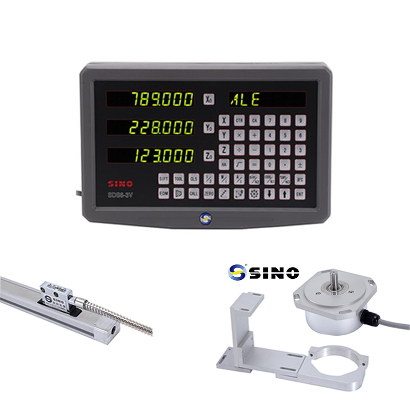 SINO SDS6-3V 3 Axes Digital Readout Metal LED With Linear Encoder For ...