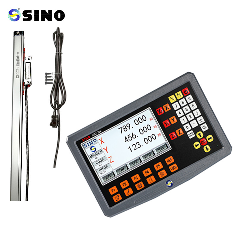 3-Axis DRO Digital Readout SINO SDS2-3VA DRO Linear Scale Encoder For ...