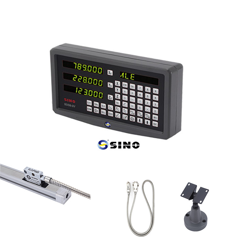 SINO SDS6-3V Digital Readout System 3 Axis DRO With Linear Encoder ...