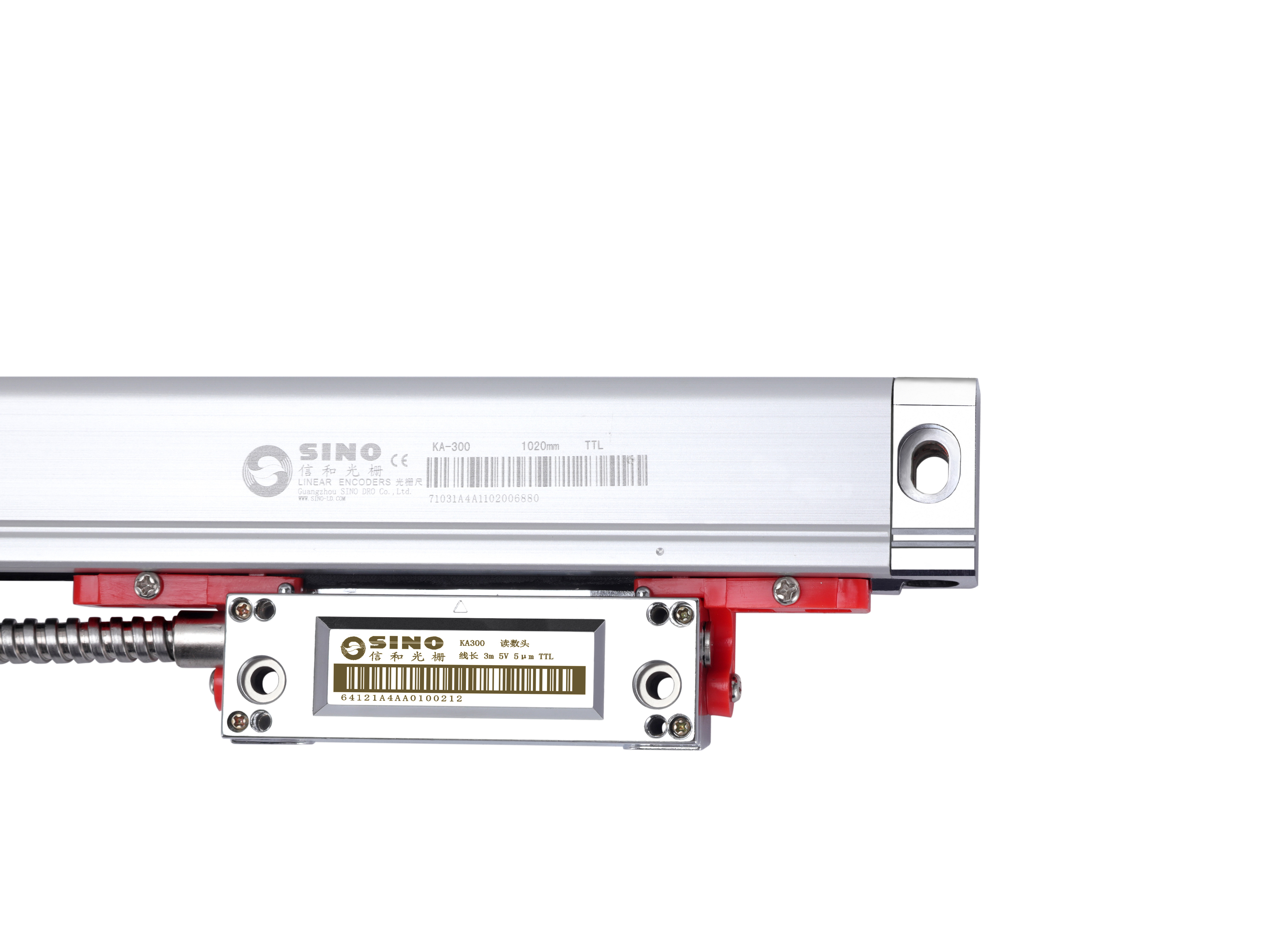 24V Magnetic Scale Linear Encoder With 1 Micron Resolution Linear Scale CNC