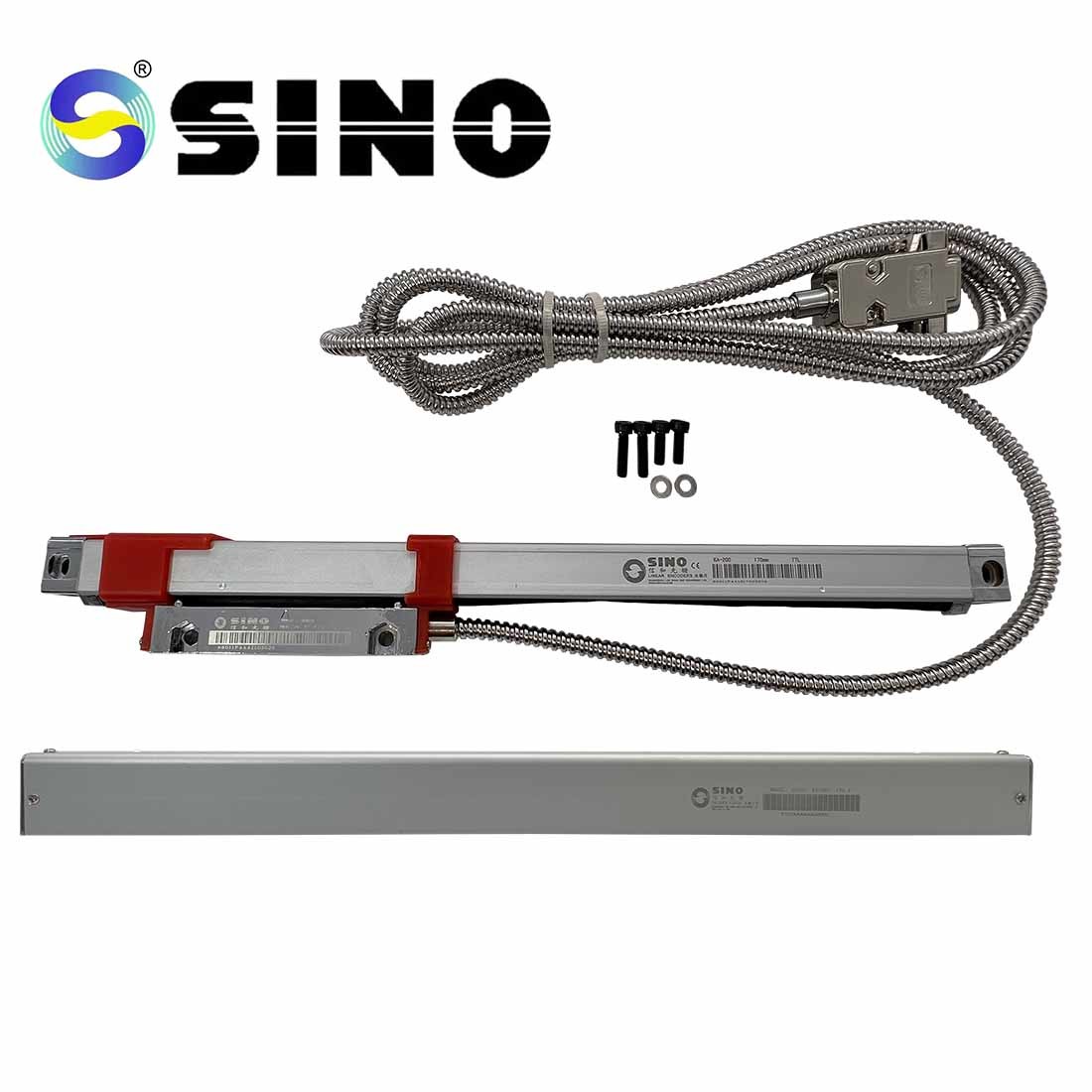 5V High Resolution Glass Linear Encoder TTL Signal Aluminium Material