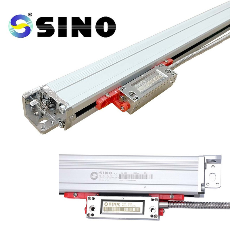 SINO KA600-2000mm DRO Linear Glass Scale With TTL 5um Grating Ruler ...