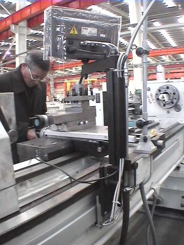 Three Axis LED Digital Readouts For Lathes , Resolution 1µm Linear Scale DRO System