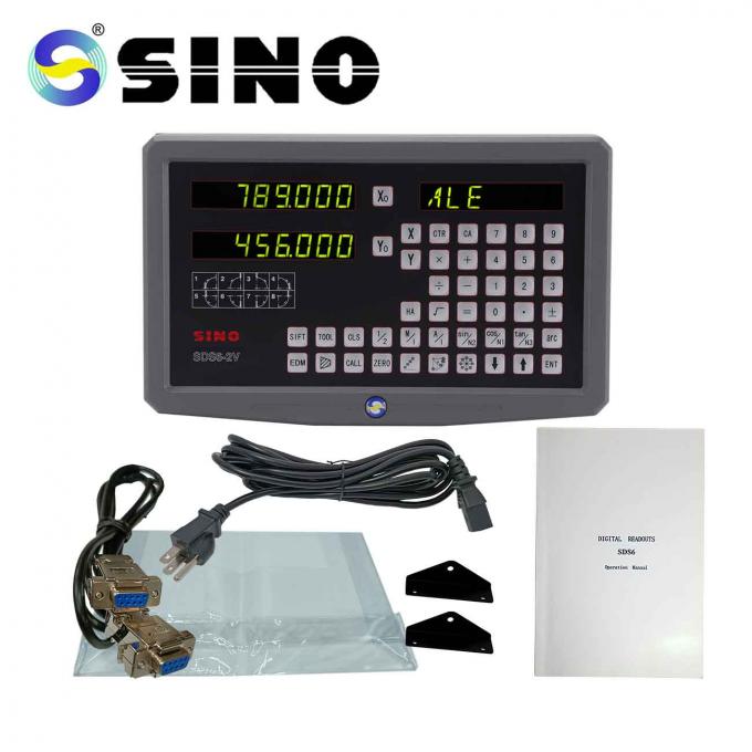 CE 3 Axis Mill Digital Readout Kit , Manual DRO System For Milling Machine