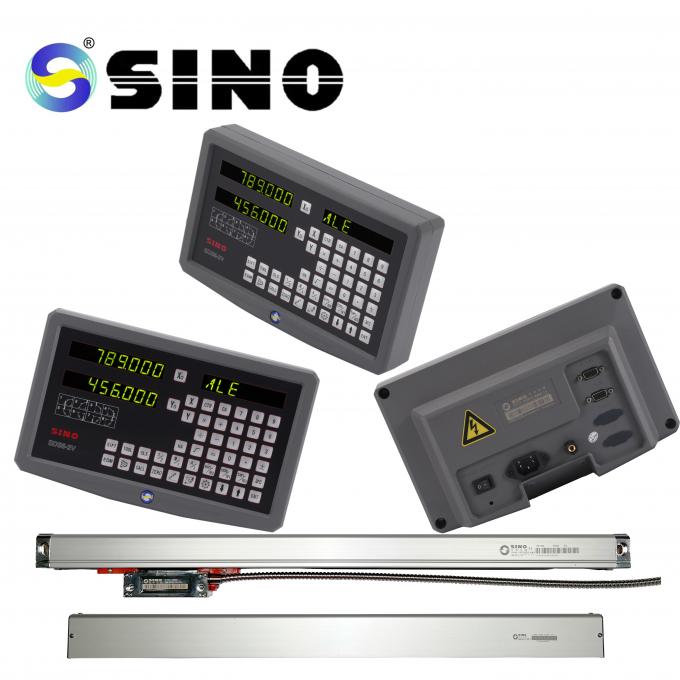 TTL SINO Digital Readout System With Two Axes SDS6-2V Glass Linear Scale Encoder With Dro
